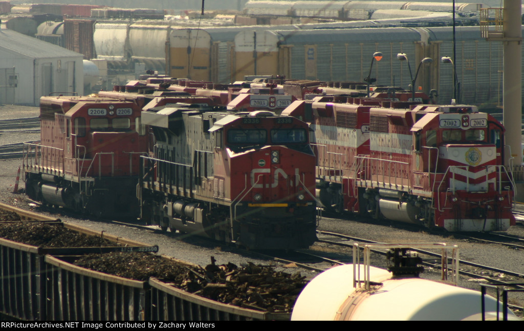 CN 2336 with TRRA Locos